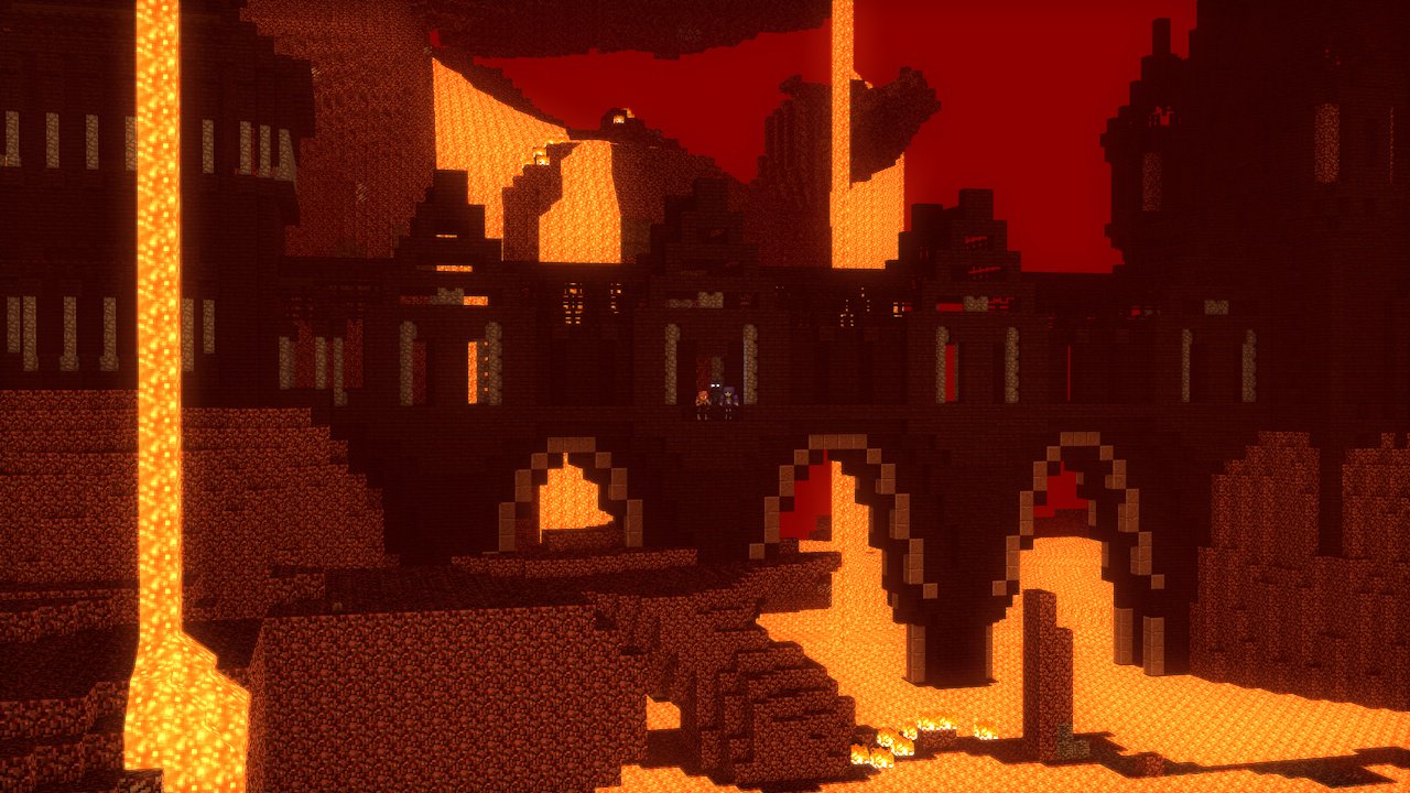 Minecraft Lava Castle