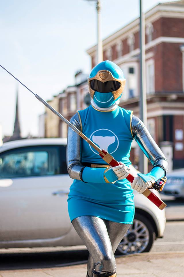 Power Rangers Ninja Storm Blue Wind Ranger