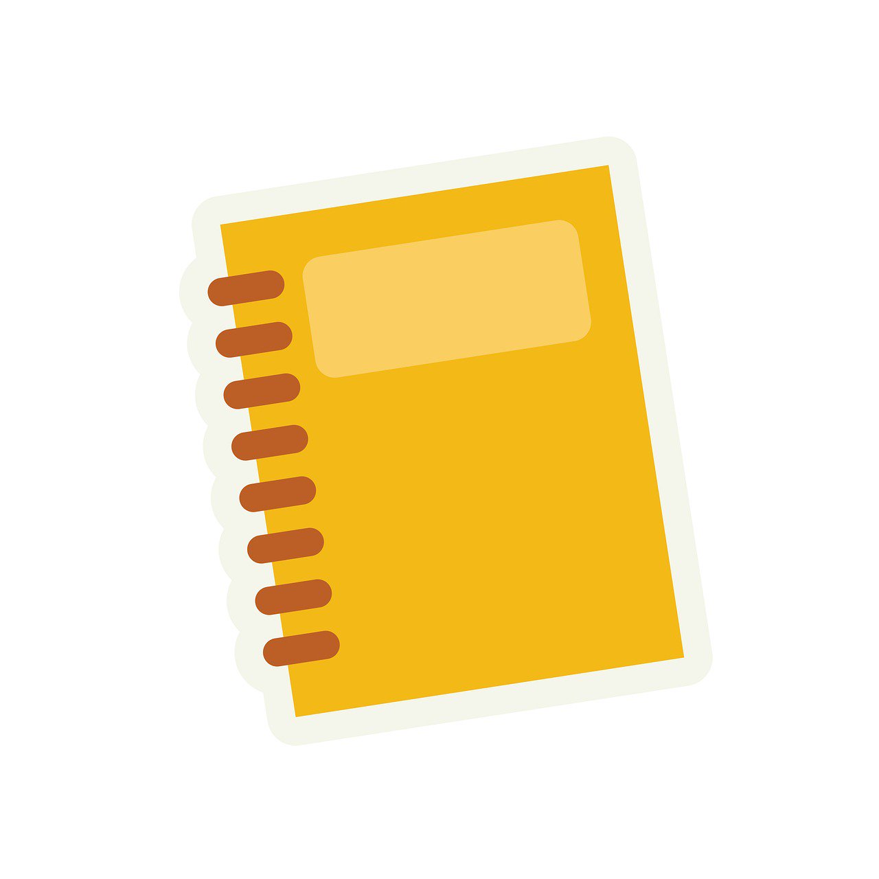 Yellow Book Clipart