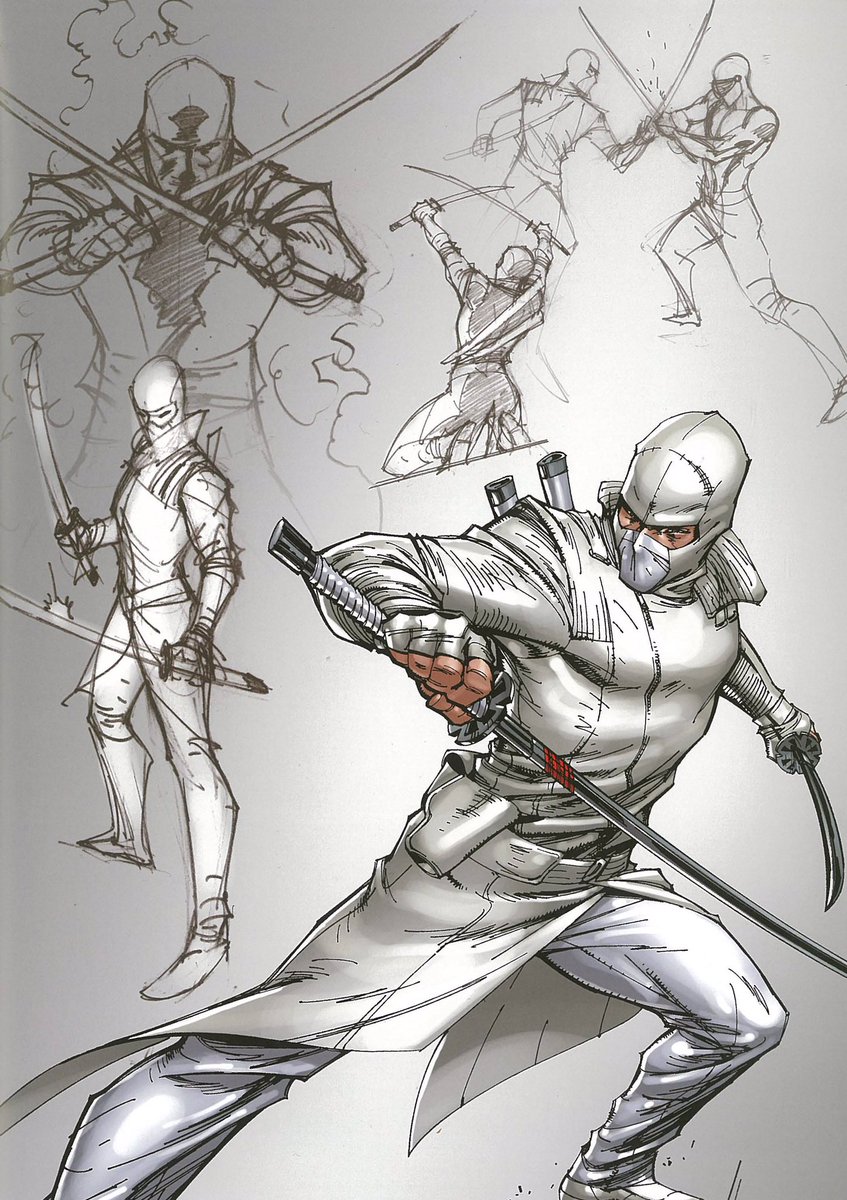 Snake Eyes Vs Storm Shadow Drawings
