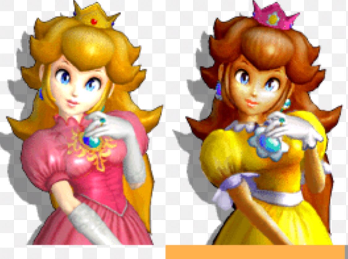 Nintendo is slowly darkening Daisy skin tone back and I hope that it's ...