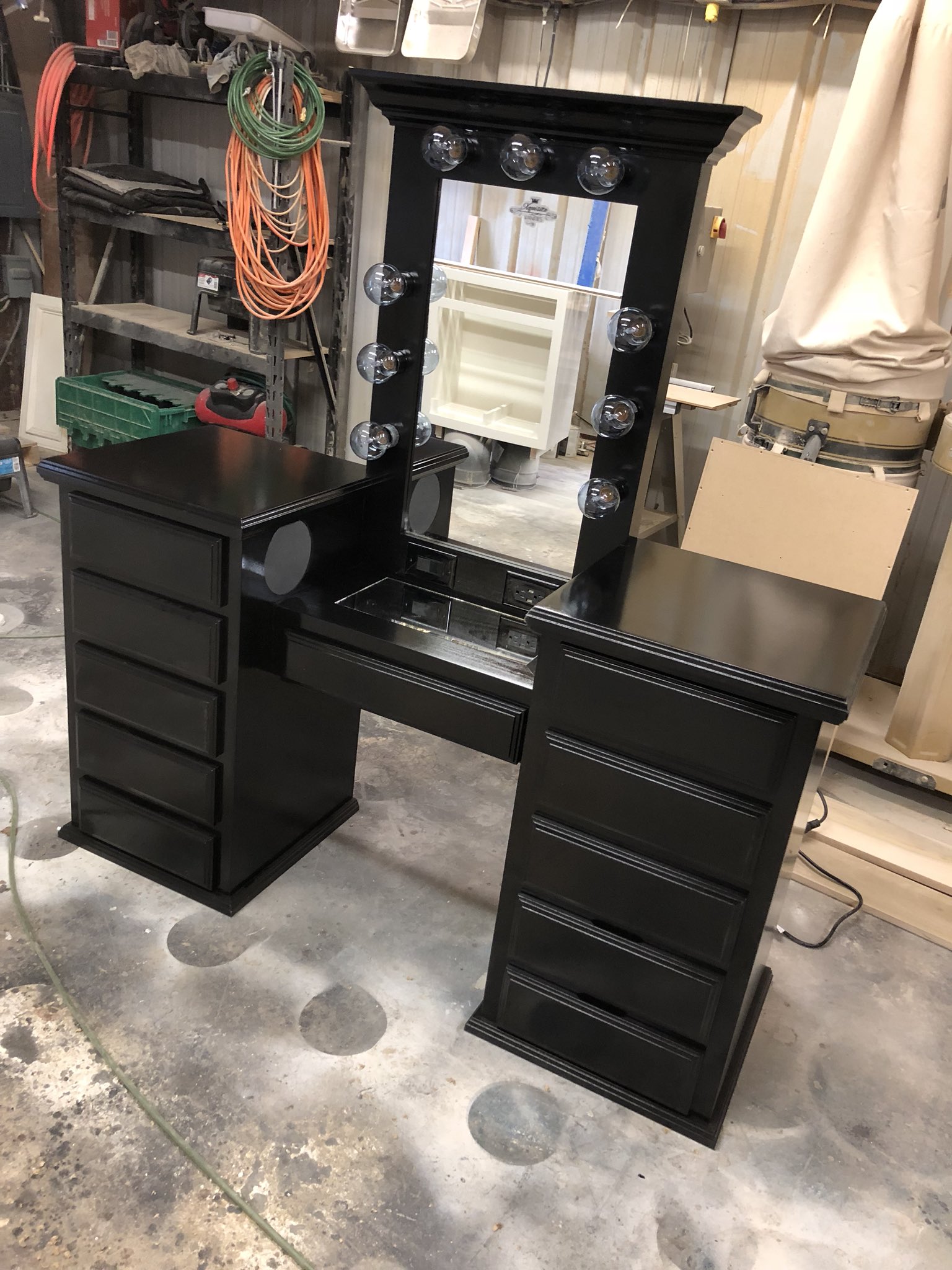 Custom Makeup Vanity