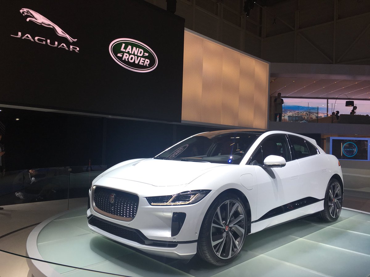 Making electric look sexy! First production electric model from JLR ...