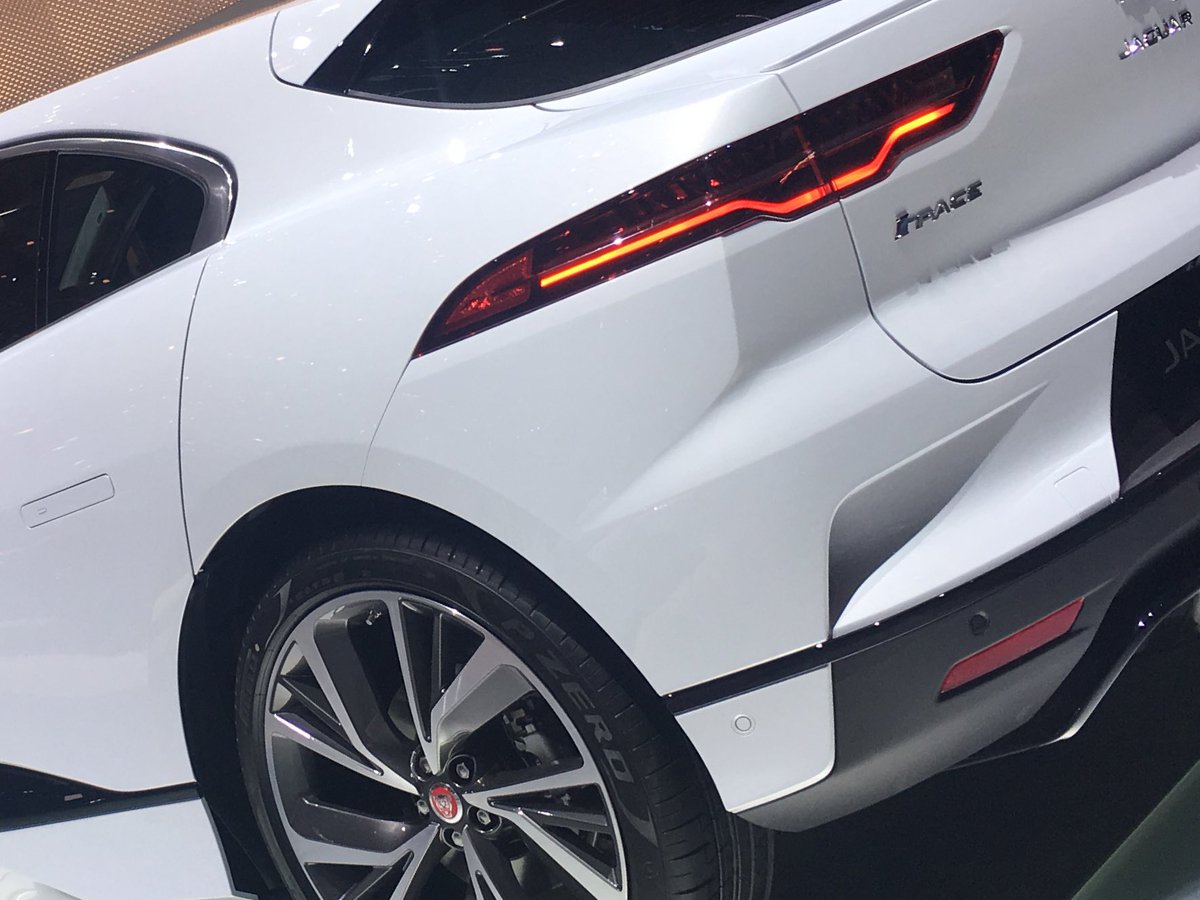 Making electric look sexy! First production electric model from JLR ...