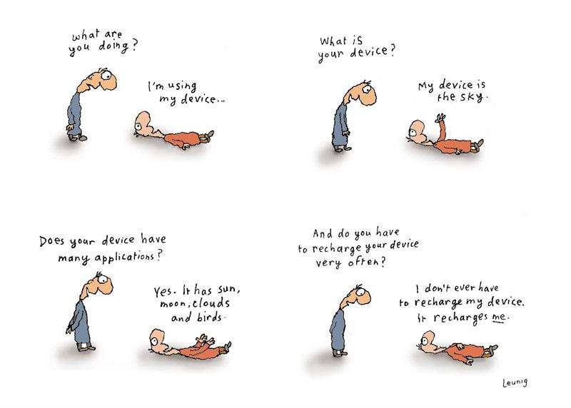 Disconnect to reconnect. When we take time to unplug from our devices ...