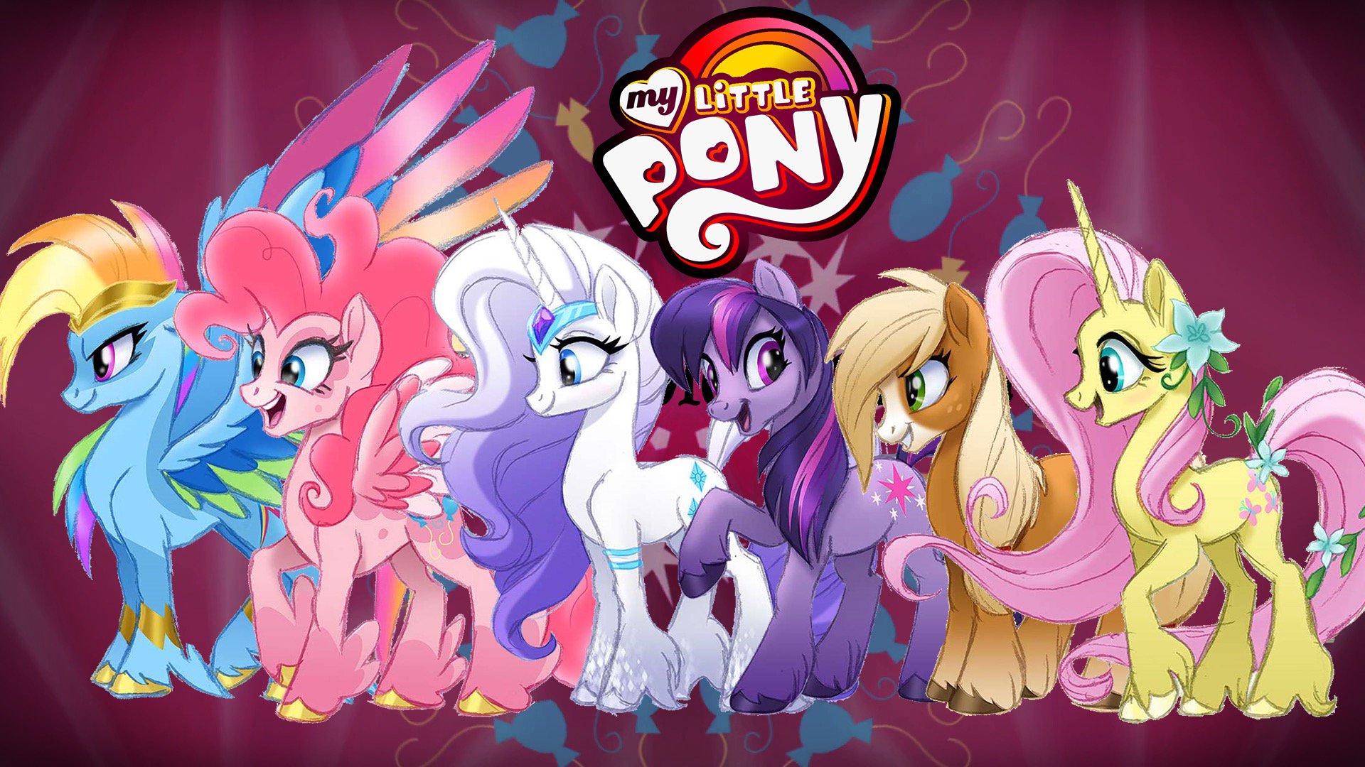 Mlp Mane 6 Wallpaper