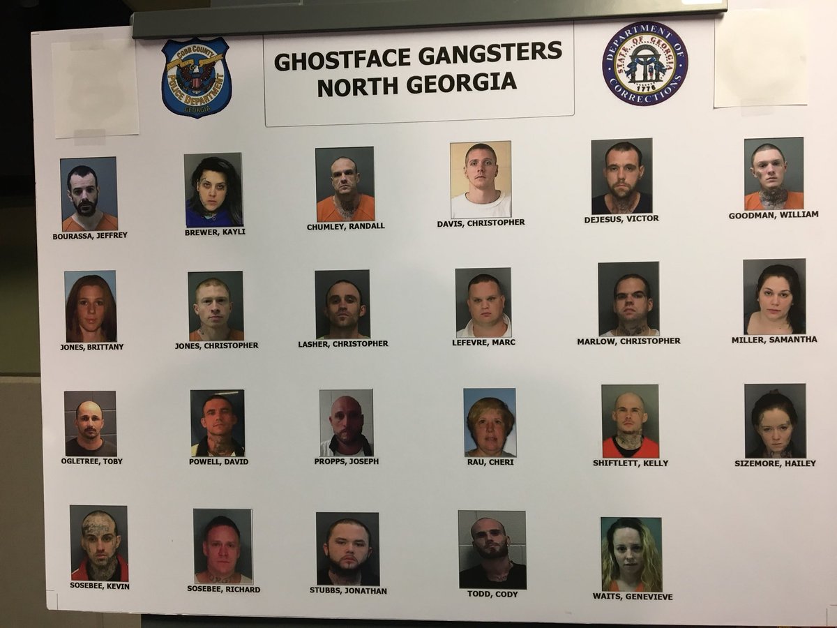 3 of the original pillars of the Ghost Face Gangsters who were already ...