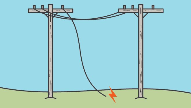 Power Lines Clip Art