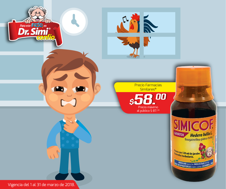 Simicof Jarabe Para La Tos Hedera Helix, 44% OFF