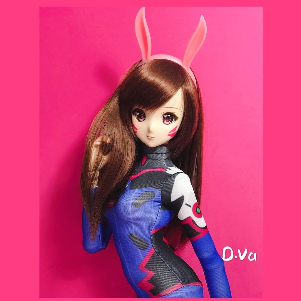 Needle Felted D.va Overwatch Doll MADE-TO-ORDER Toys & Games Stuffed ...