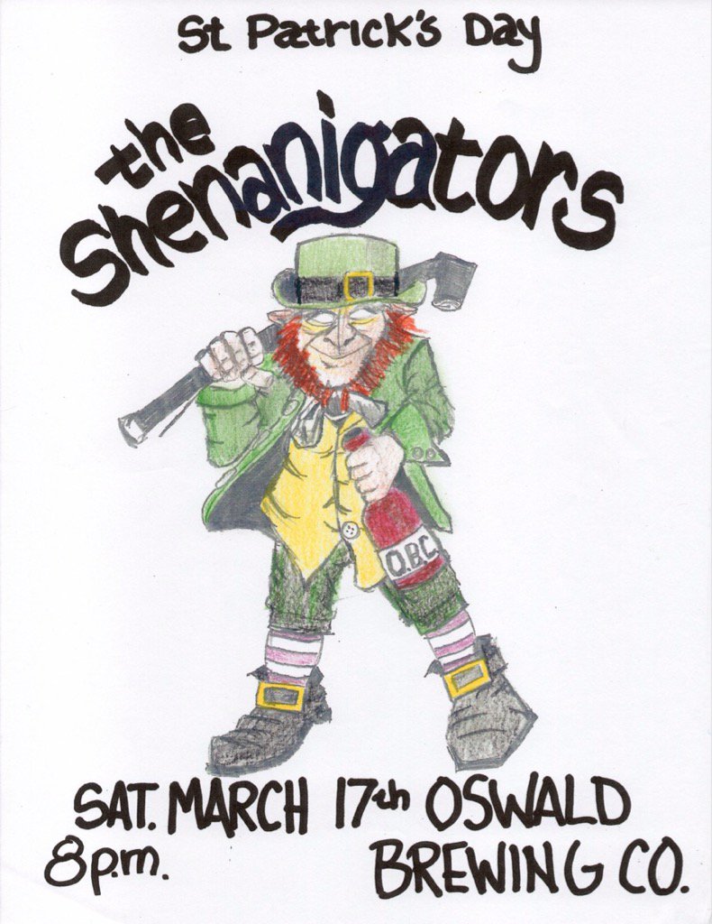 Oswald Brewing The Angry Irishman Release - Minnesota Breweries