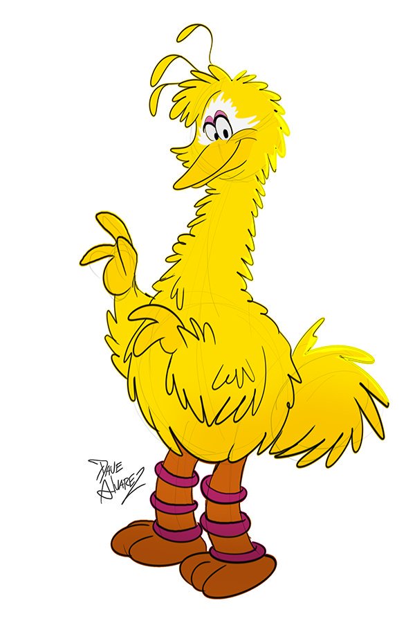 Sesame Street Big Bird Cartoon