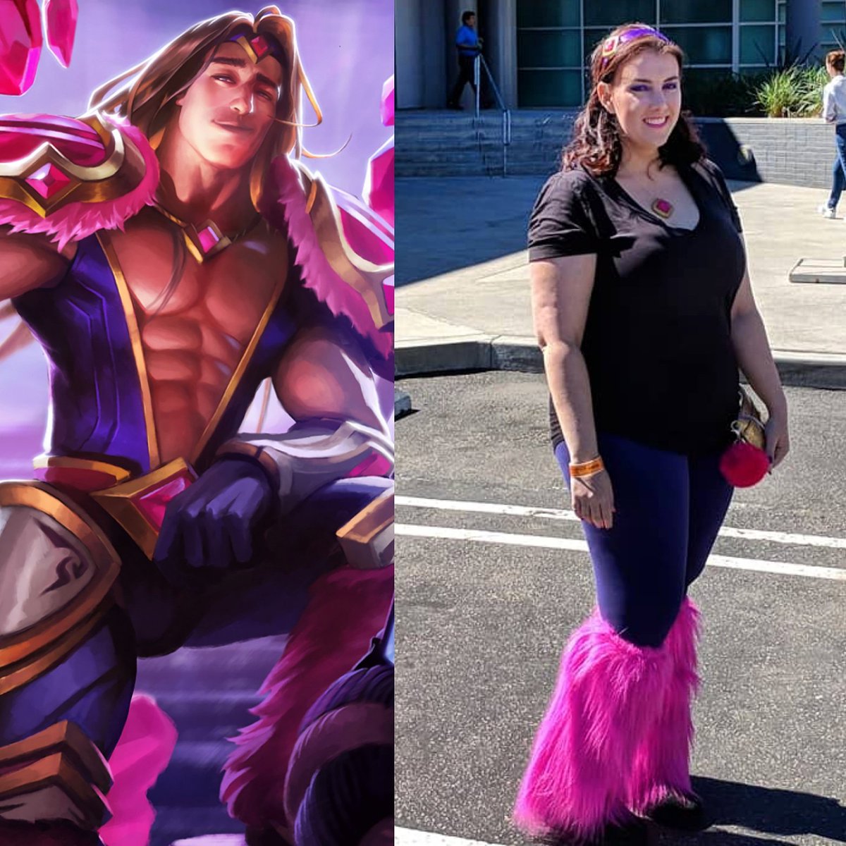 Pink Taric Cosplay