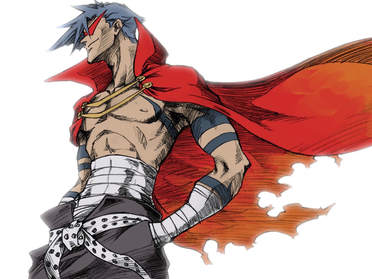 Gurren Lagann Simon X Kamina