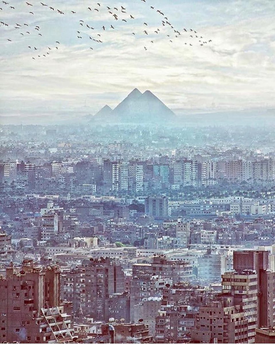 The pyramids as seen from Cairo : r/AlternateAngles