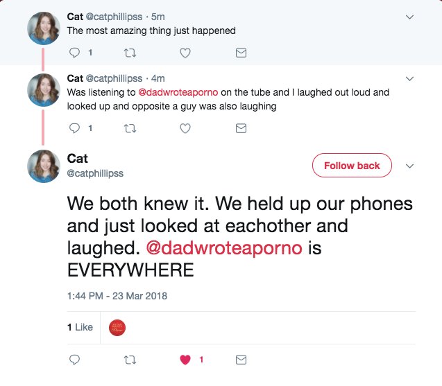 My Dad Wrote A Porno on Twitter: "LOVE THIS…