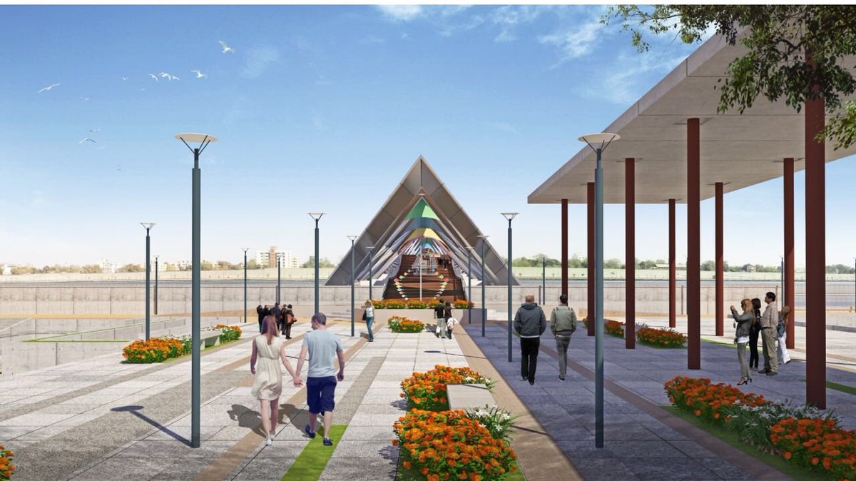 In pictures: AMC – SRFDCL board meeting approves foot bridge over river Sabarmati | DeshGujarat