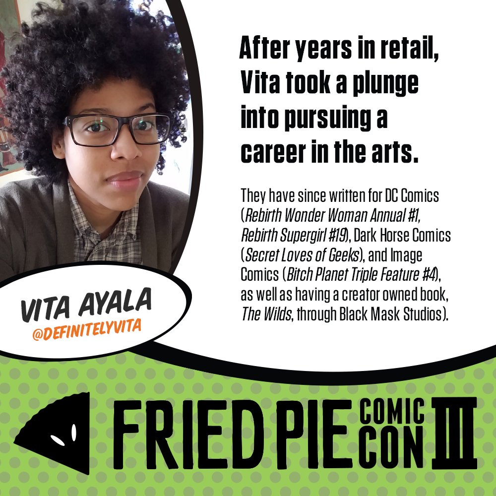 Fried Pie Comics on Twitter: "We're happy to announce @definitelyvita will be joining us for # ...
