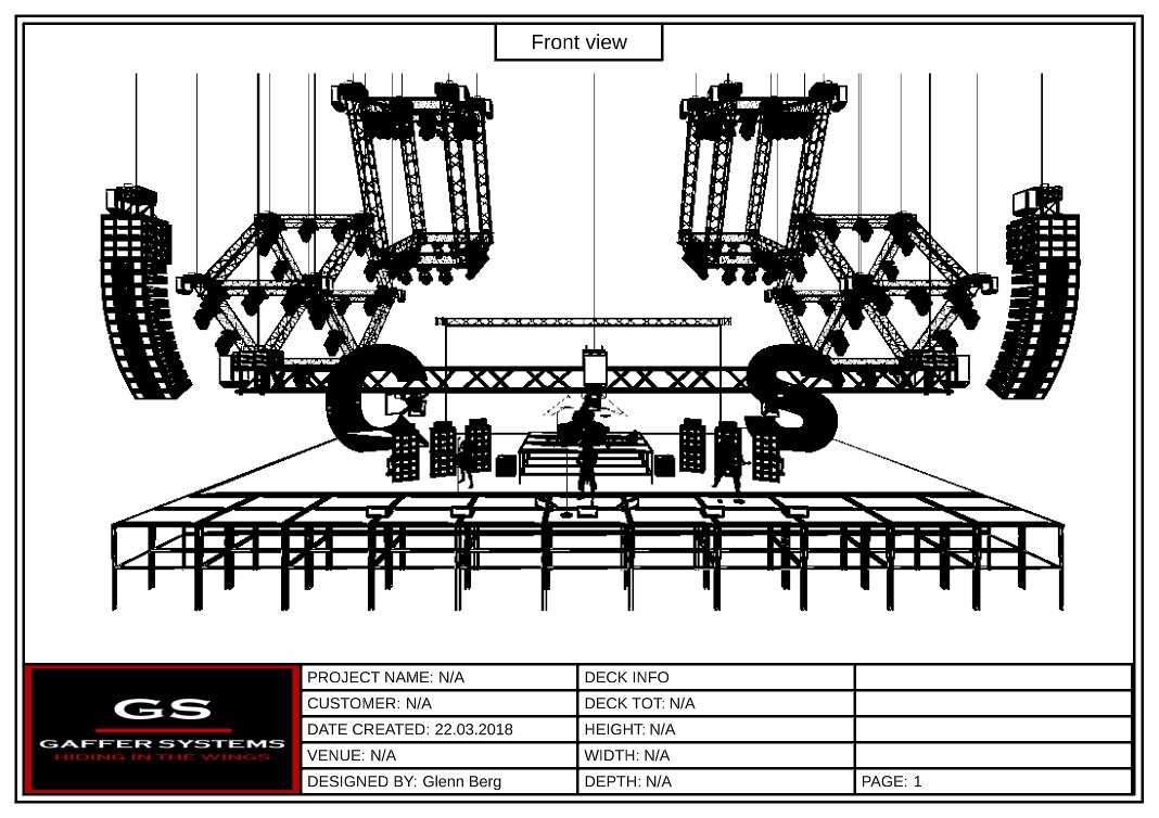 Concert Stage Design Software