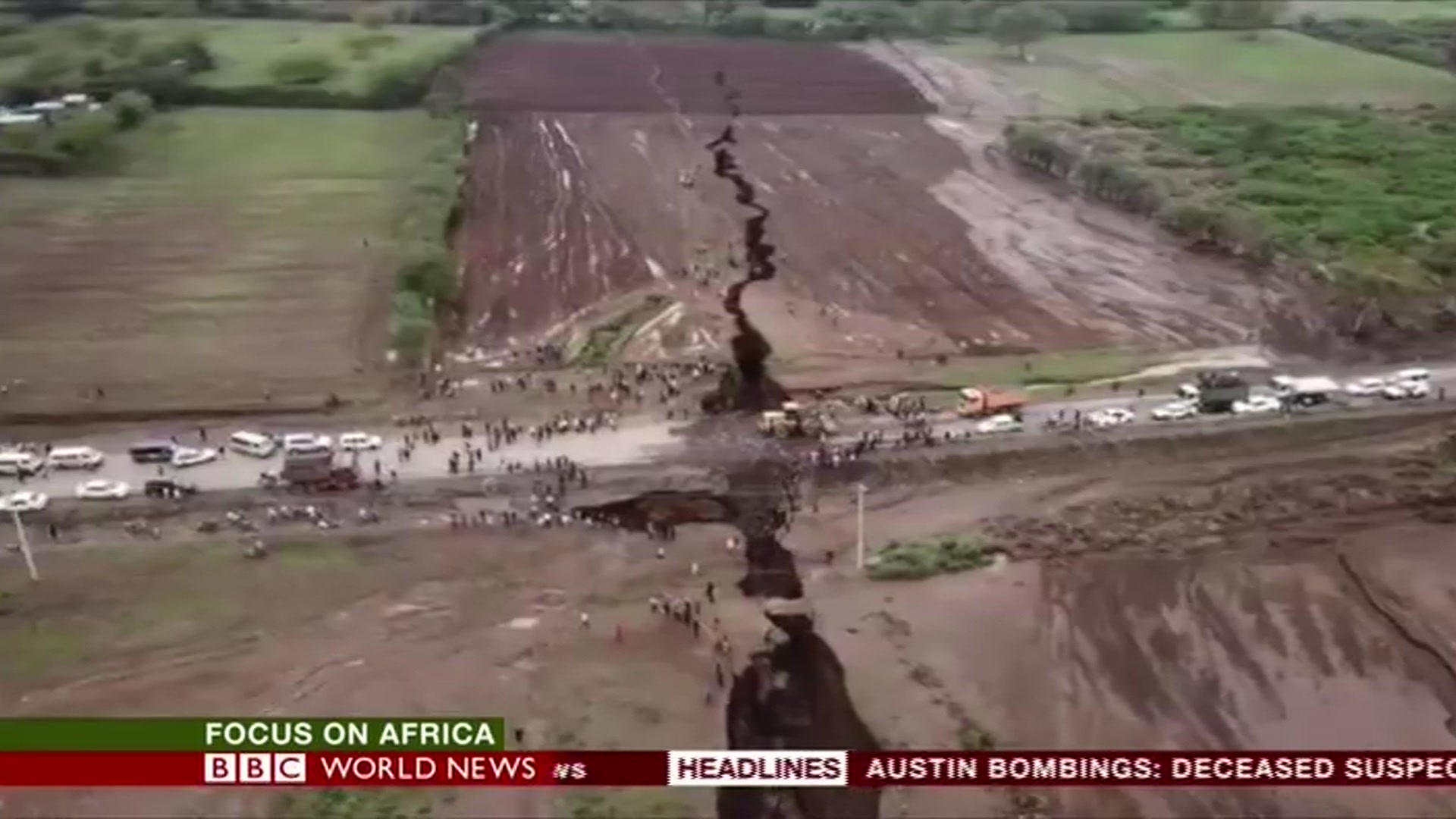 Kenya Rift Valley The Deep Origin Of Ground Fissures In The Kenya Rift