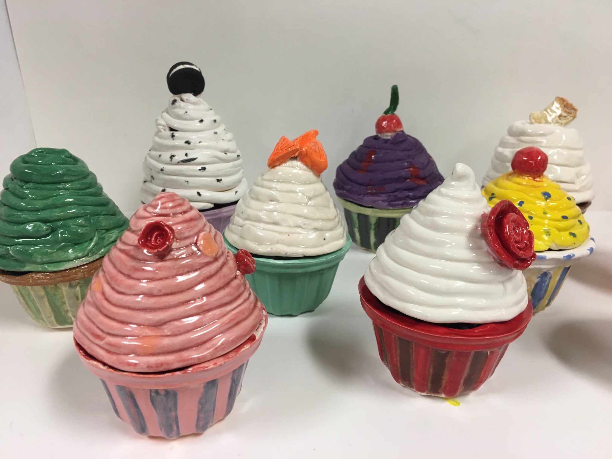 Wayne Thiebaud Cupcake