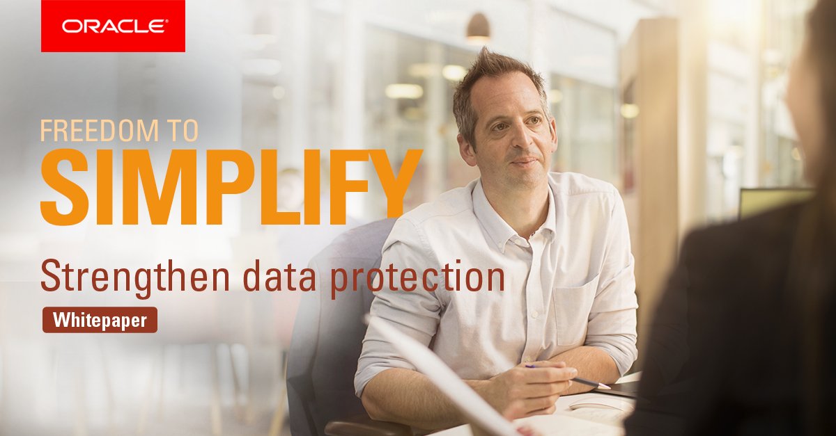 Oracle Cloud On Twitter Facilitate Gdpr Compliance With Oracle Security Solutions See How