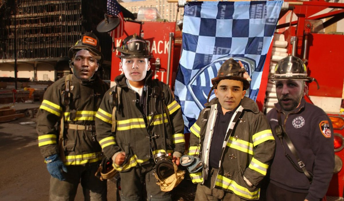 Kansas City's finest firefighters [Credit to Conrad McGorkin on Twitter ...