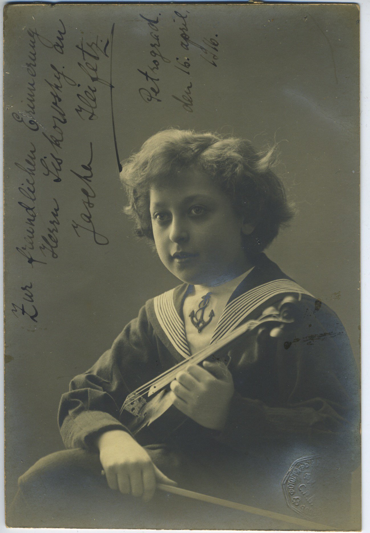 Jascha Heifetz Child
