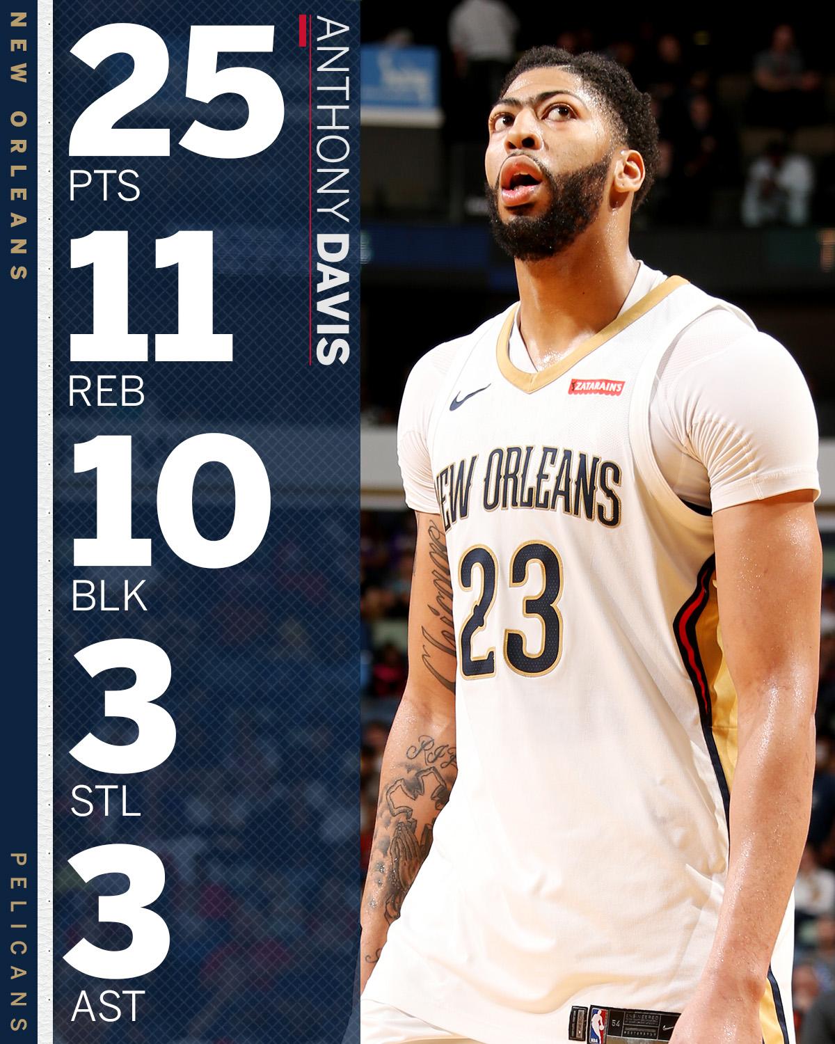 Anthony Davis Block