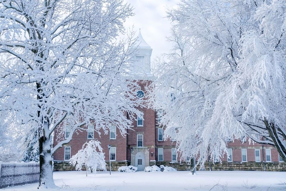 University Of Kentucky Campus Snow