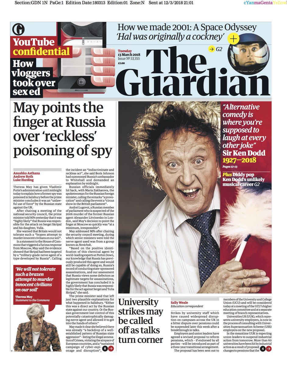 GUARDIAN FRONT PAGE: Latest news, Breaking headlines and Top stories ...