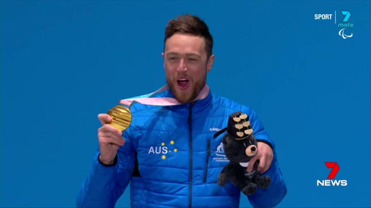 Australia gold Winter Paralympics time Simon Patmore winning snowboard ...