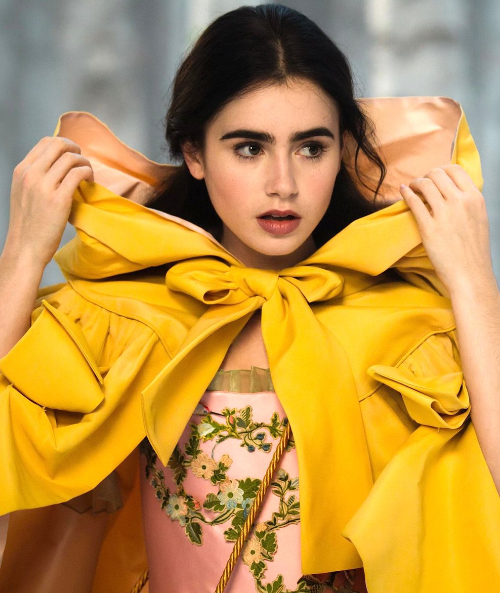 Lily Collins As Snow White