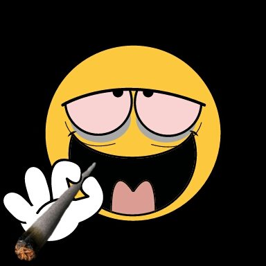 Pot Smoking Emoticon