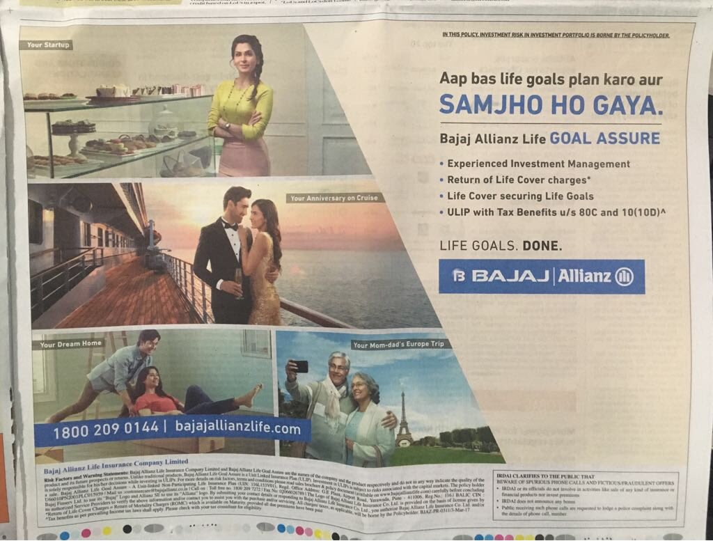 Life Insurance Ads In Newspaper