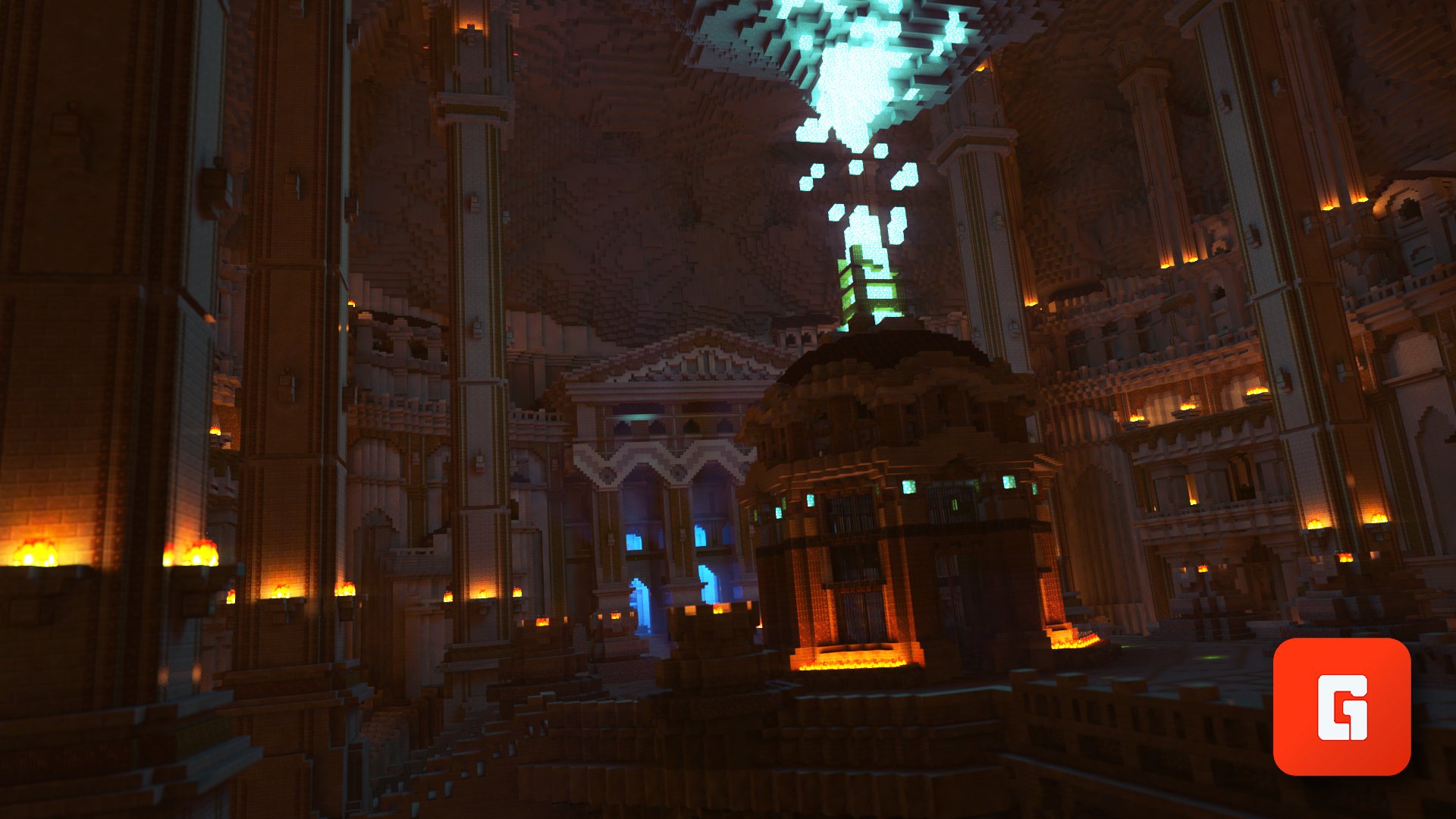 Minecraft Underground Dwarf City