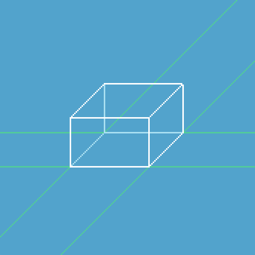 Oblique Projection Art