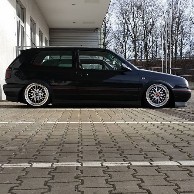 Slammed Vw Golf Mk3