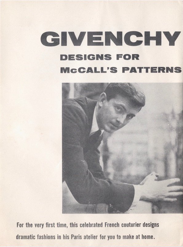 PatternVault on Twitter: "Givenchy designs for McCall's Patterns ️ https://t.co/hbrjIW0sQC # ...