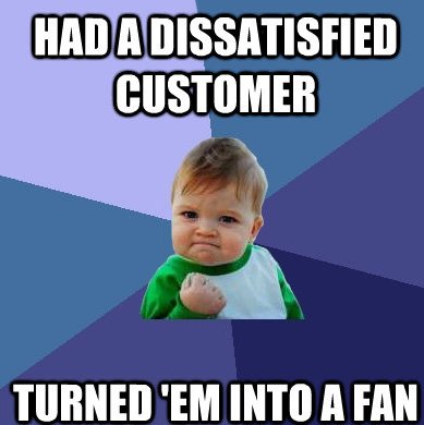 Dissatisfied Customer Meme
