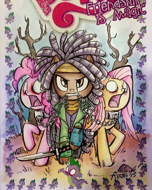 Zombie My Little Pony Drawings