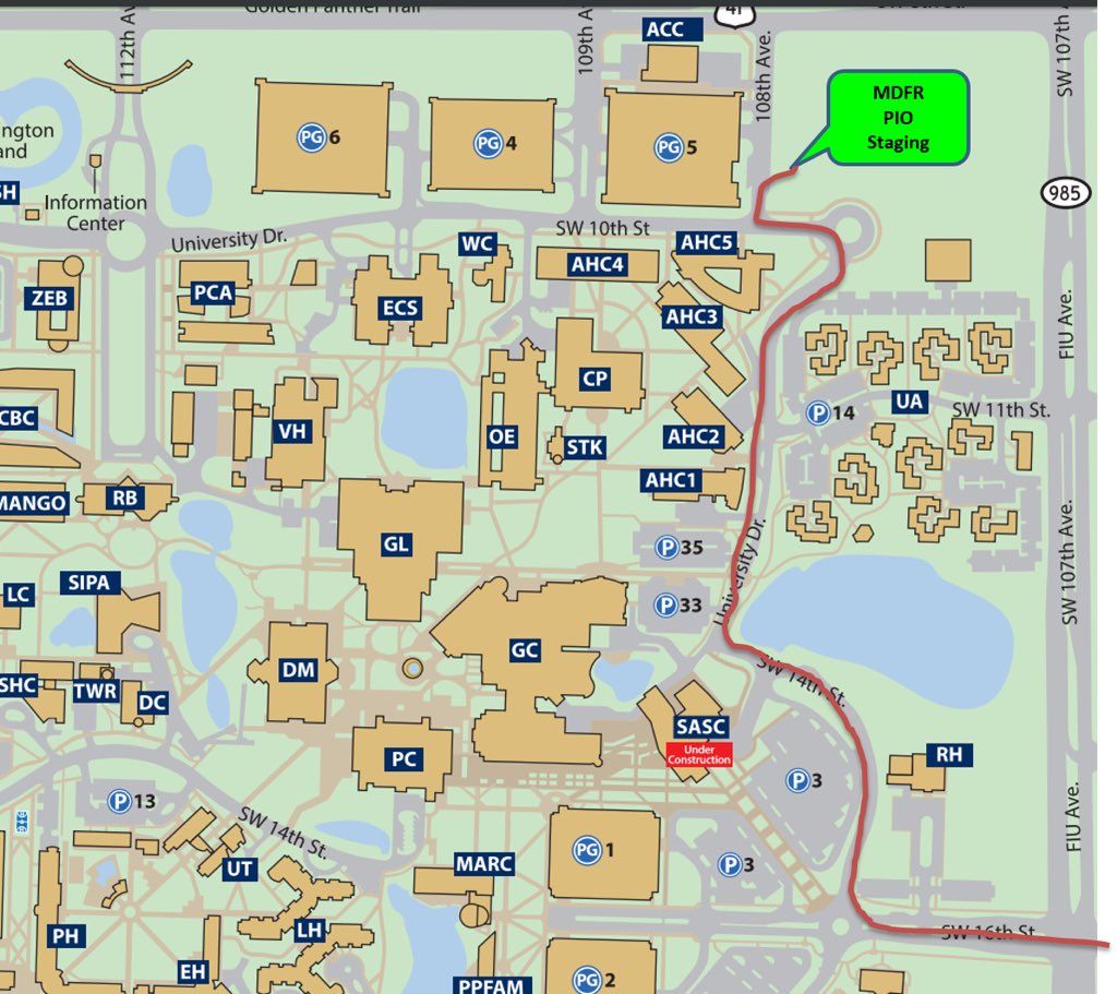 Miami Dade Fire Station Map