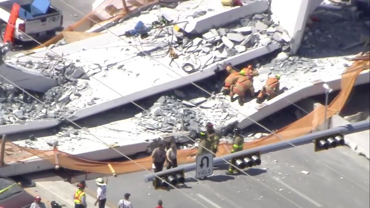 WATCH LIVE: Officials provide update on deadly Florida bridge collapse ...