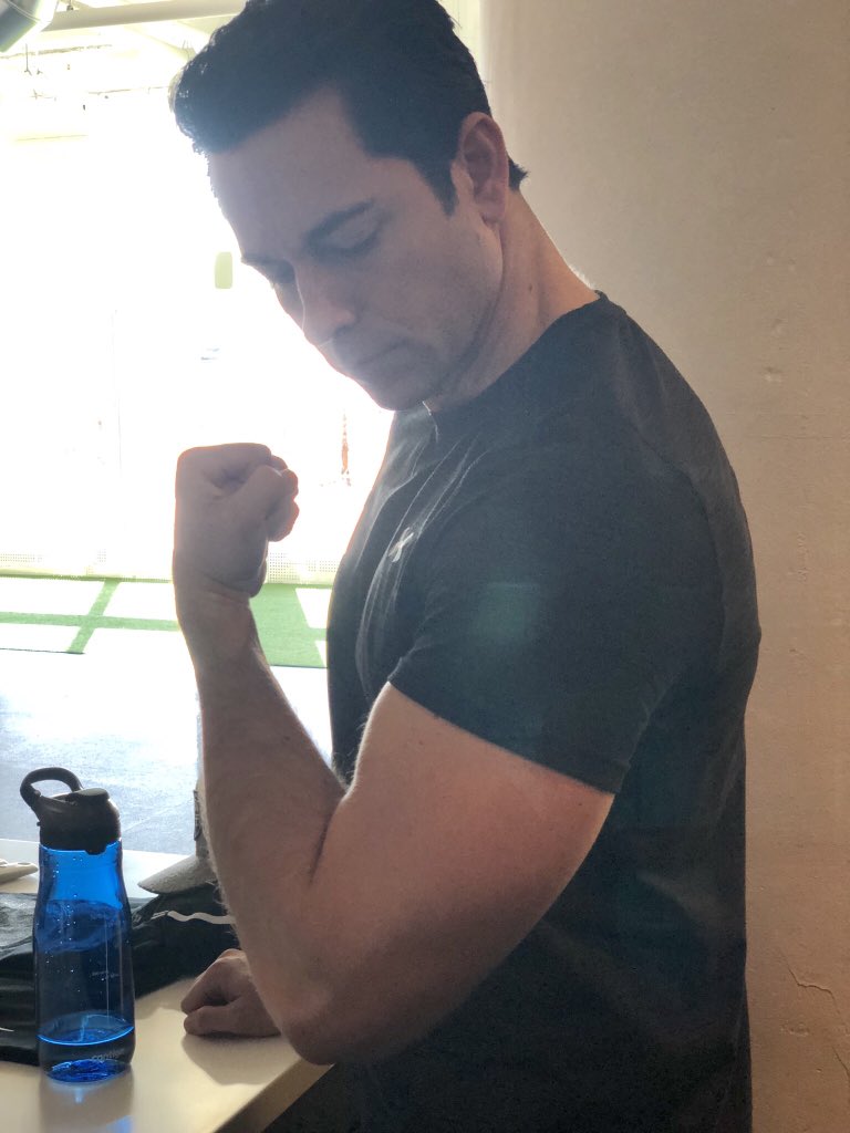 Zachary Levi Shirtless