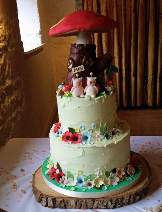 Final Fantasy Wedding Cake