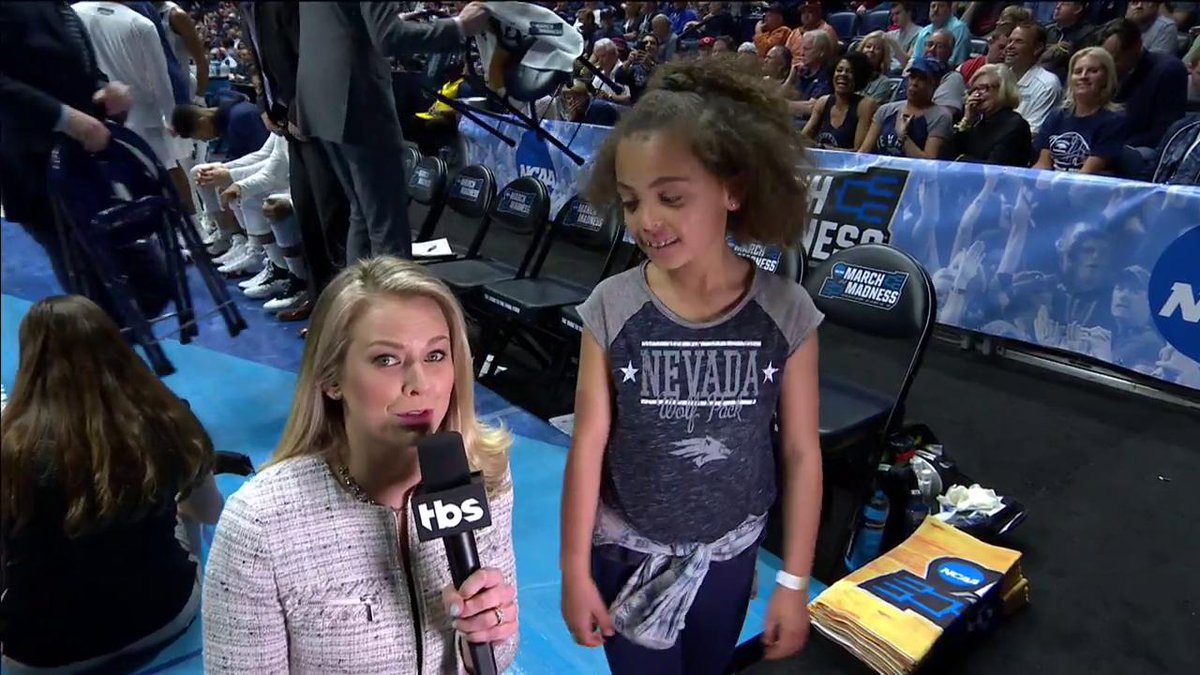 .@nevadahoops head coach eric musselman's daughter mariah with an ...