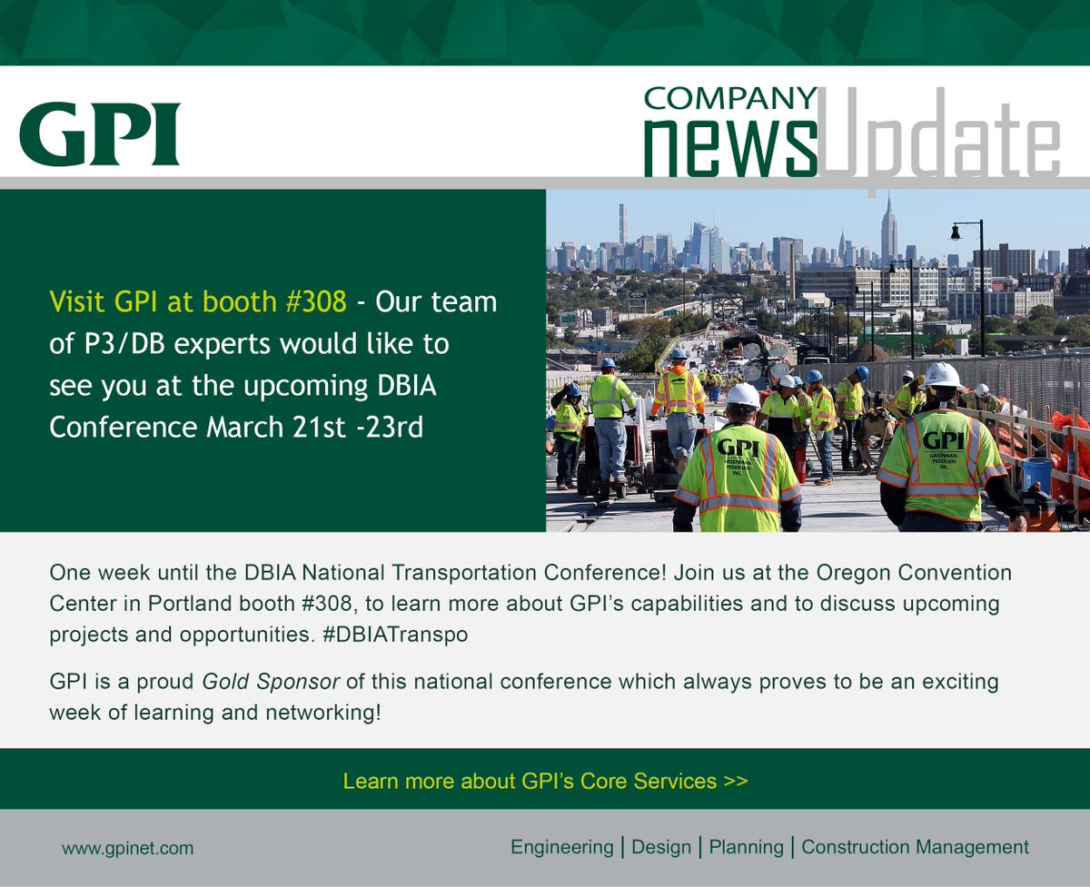 GPI | Greenman-Pedersen, Inc. – Engineering & Construction Services