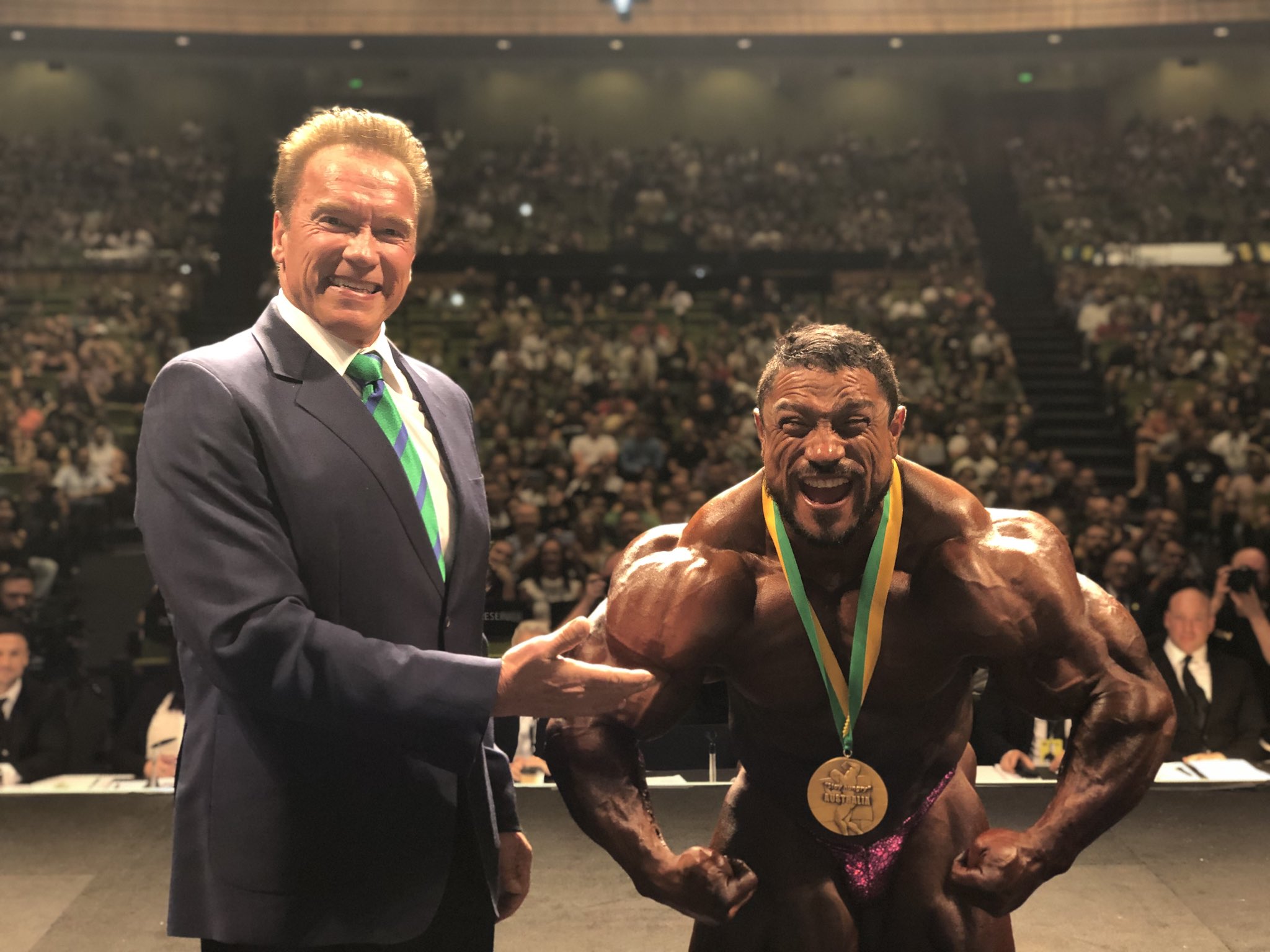 Arnold Schwarzenegger Ripped 2022