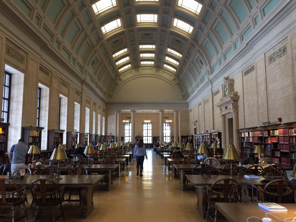 Harvard Library Reading Room