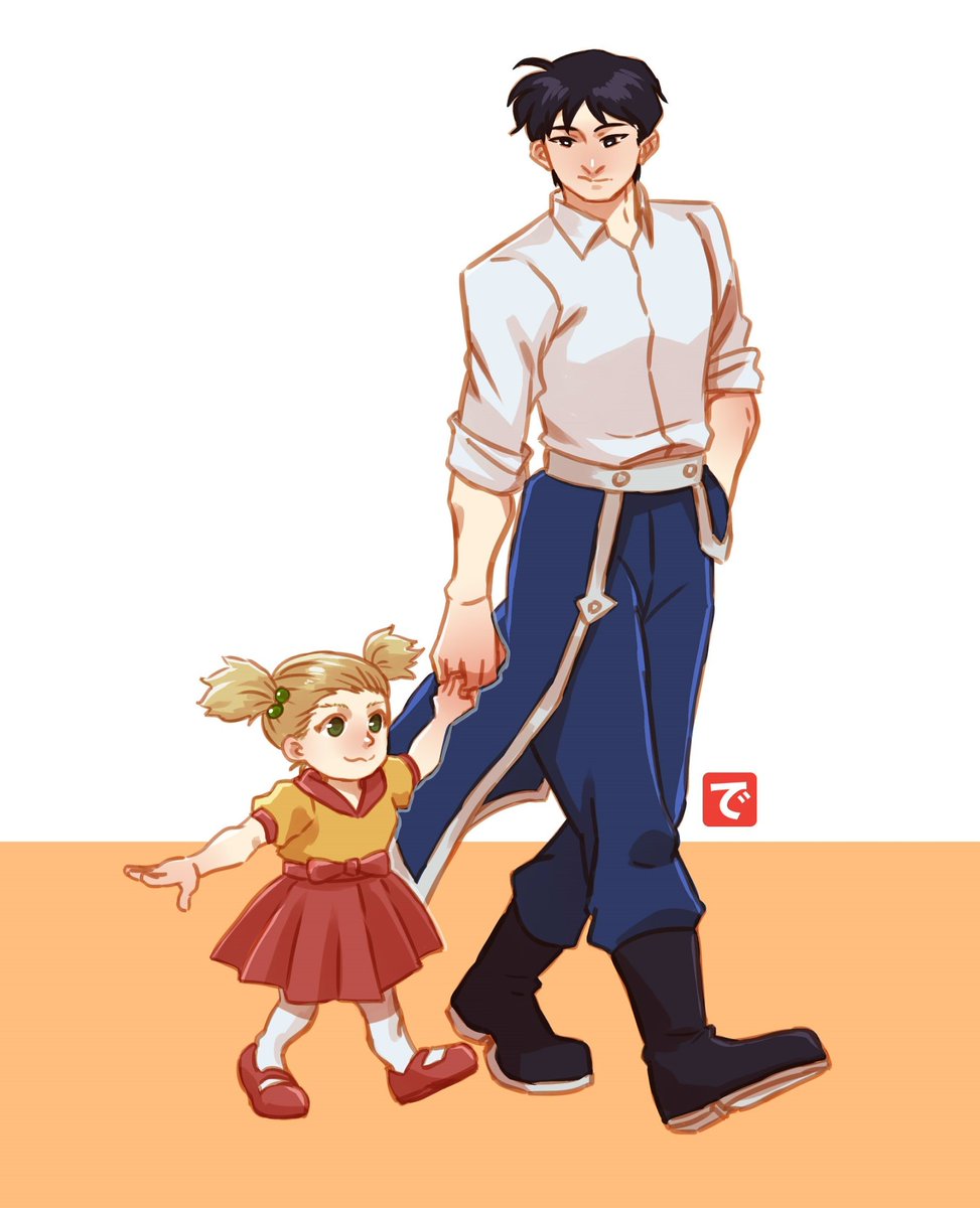 「Walk #FMA #roymustang #elicia 」|astrolinenaut 🌠🪐 comm OPEN!!のイラスト